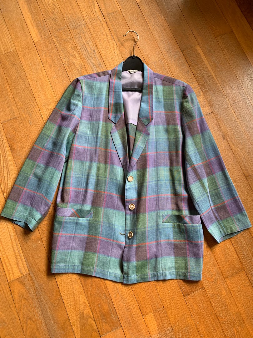 Vintage Japanese Blazer, Women's Fashion, Coats, Jackets and Outerwear ...