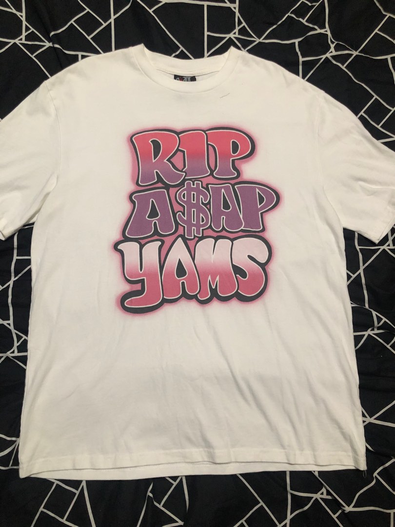 Vintage RIP ASAP YAMS, Men's Fashion, Tops & Sets, Tshirts & Polo ...