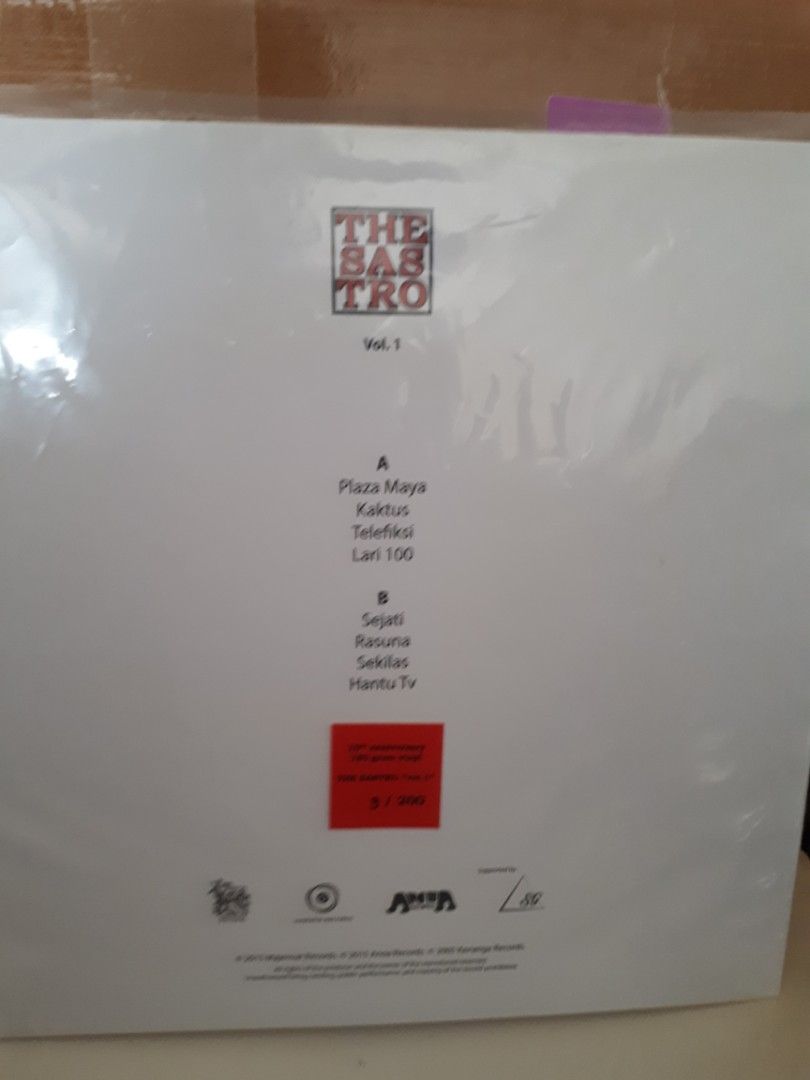 Vinyl/Piringan Hitam The Sastro - Vol. 1, Musik & Media, CD, DVD ...