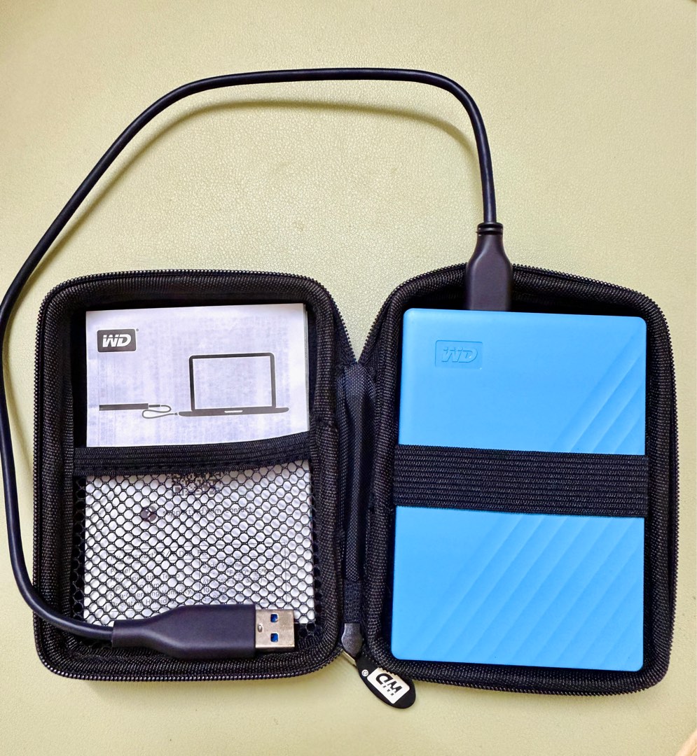 Wd Western Digital My Passport Portable Hard Disk 5tb Computers And Tech Parts And Accessories