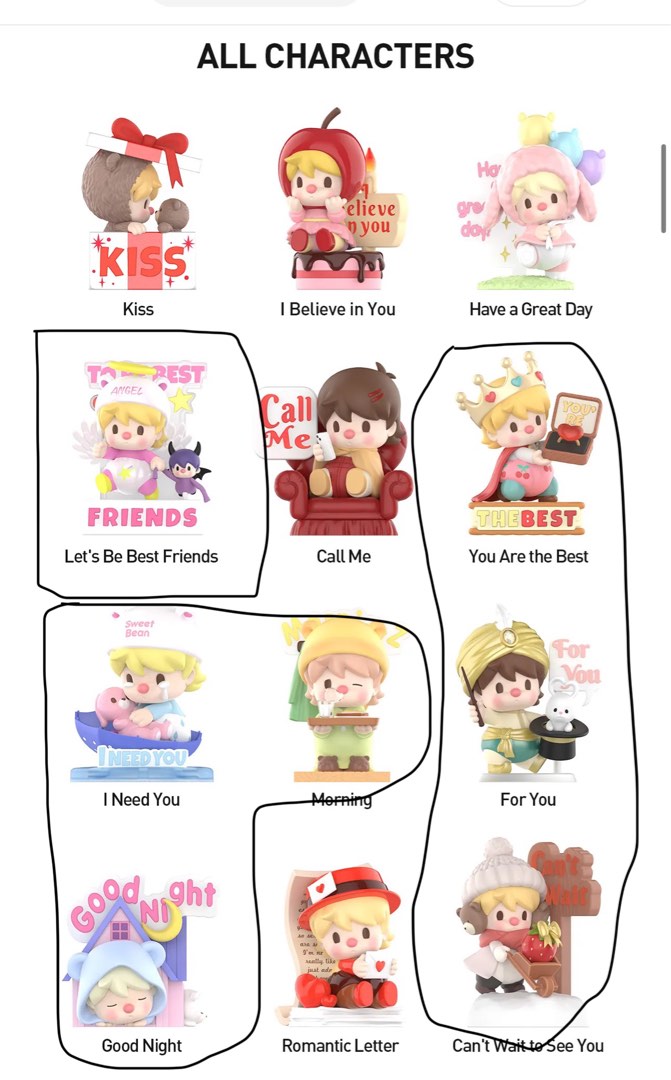 WTT Sweet Bean The language of love, Hobbies & Toys, Toys & Games on ...