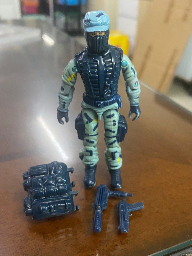 1988 GI Joe VINTAGE S.W.A.T.Specialist ~ SHOCKWAVE V1 ARAH G.I. Joe ...