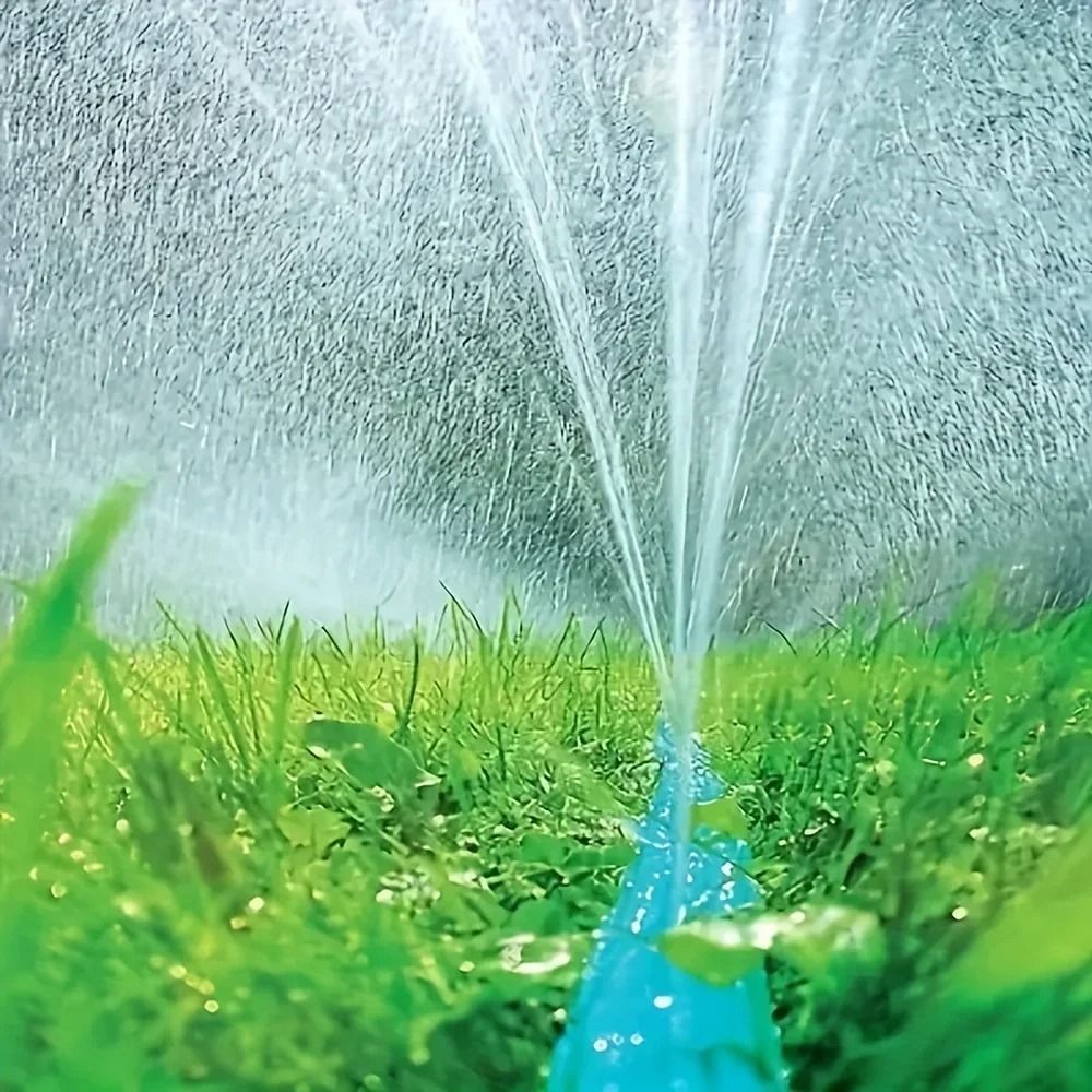 1 set of sprinkler heads and soaking hoses. The ground soaking drip ...