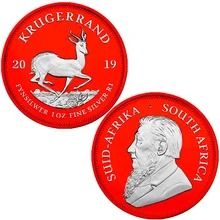 2019 1 Oz Krugerrand Space Red Silver Coin South Africa Silver Coin, 興趣 ...