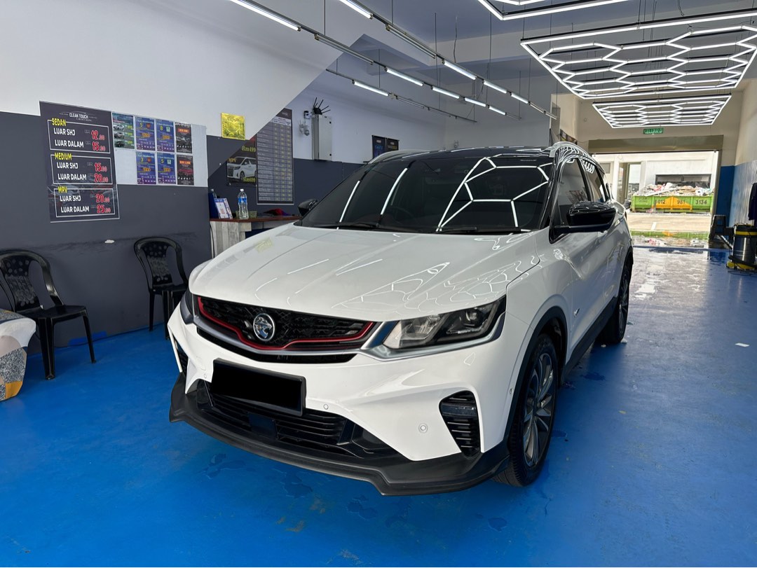 Ceramic Pro coating! 2022 Nov Proton X50 Flagship TGDI Turbo White ...
