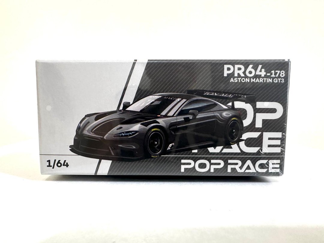 「現時點236舖 A42 / E2 格」Pop Race 1/64 PR64-178 Aston Martin GT3 Poprace ...