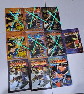 3 Komik Detektif Conan- Movie, Buku & Alat Tulis, Komik dan Manga di Carousell