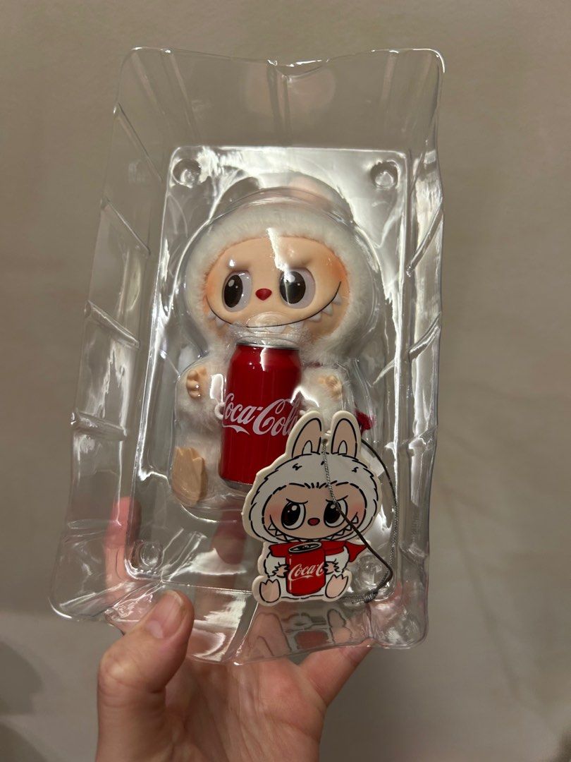 [ no outer box ] Authentic Popmart Labubu the monster coke Coca Cola ...