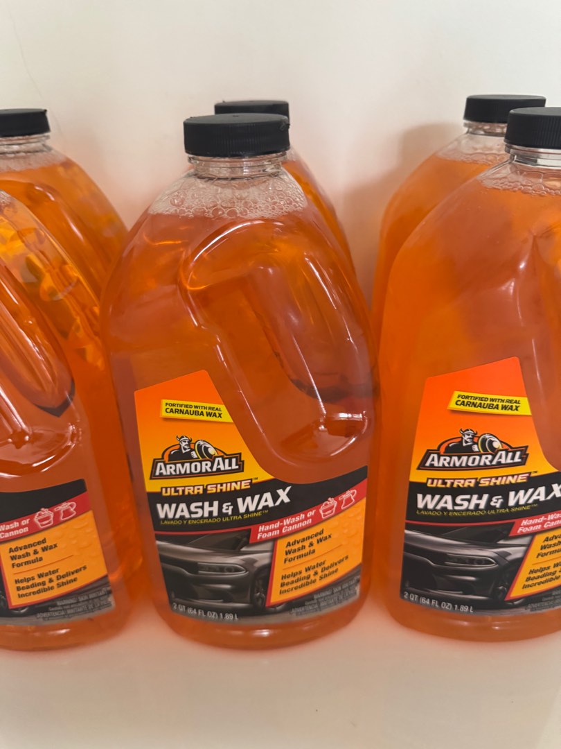ARMORALL Wash & Wax Car Wash Soap, Car Accessories, Accessories on ...