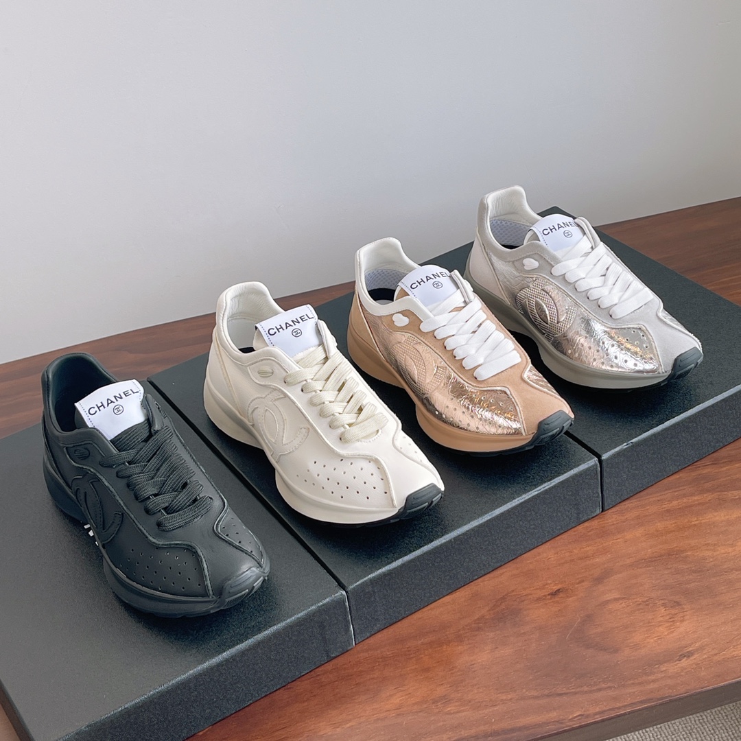 Authentic chanel shoes, Luxury, Sneakers & Footwear on Carousell