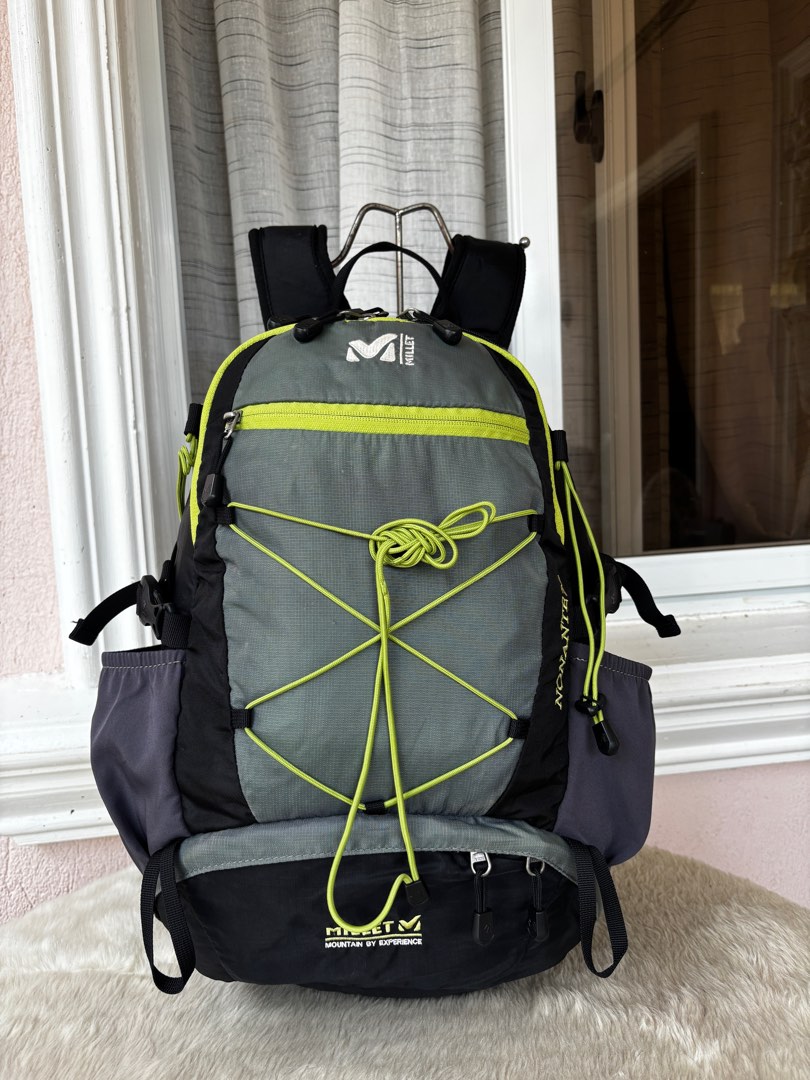 Authentic Miller Nonante 28L Padded Backpack in Gray and Black with ...