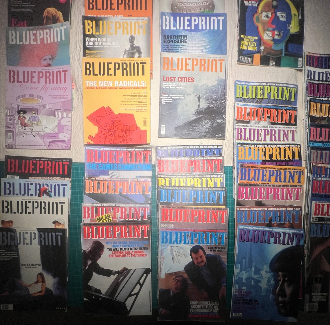 Design/Architectural Magazine BLUEPRINT , Hobbies & Toys, Books ...