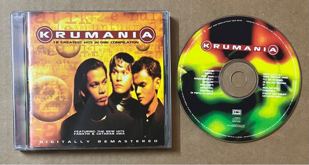 CD KRU krumania EMI 1st press, Hobbies & Toys, Music & Media, CDs ...