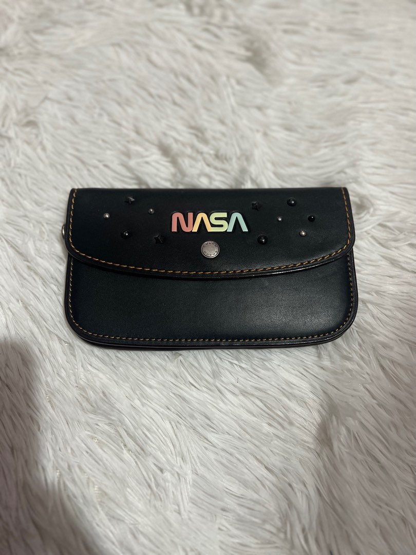 Coach 1941 Space NASA Black/Multi Clutch. Vintage style, Women's ...