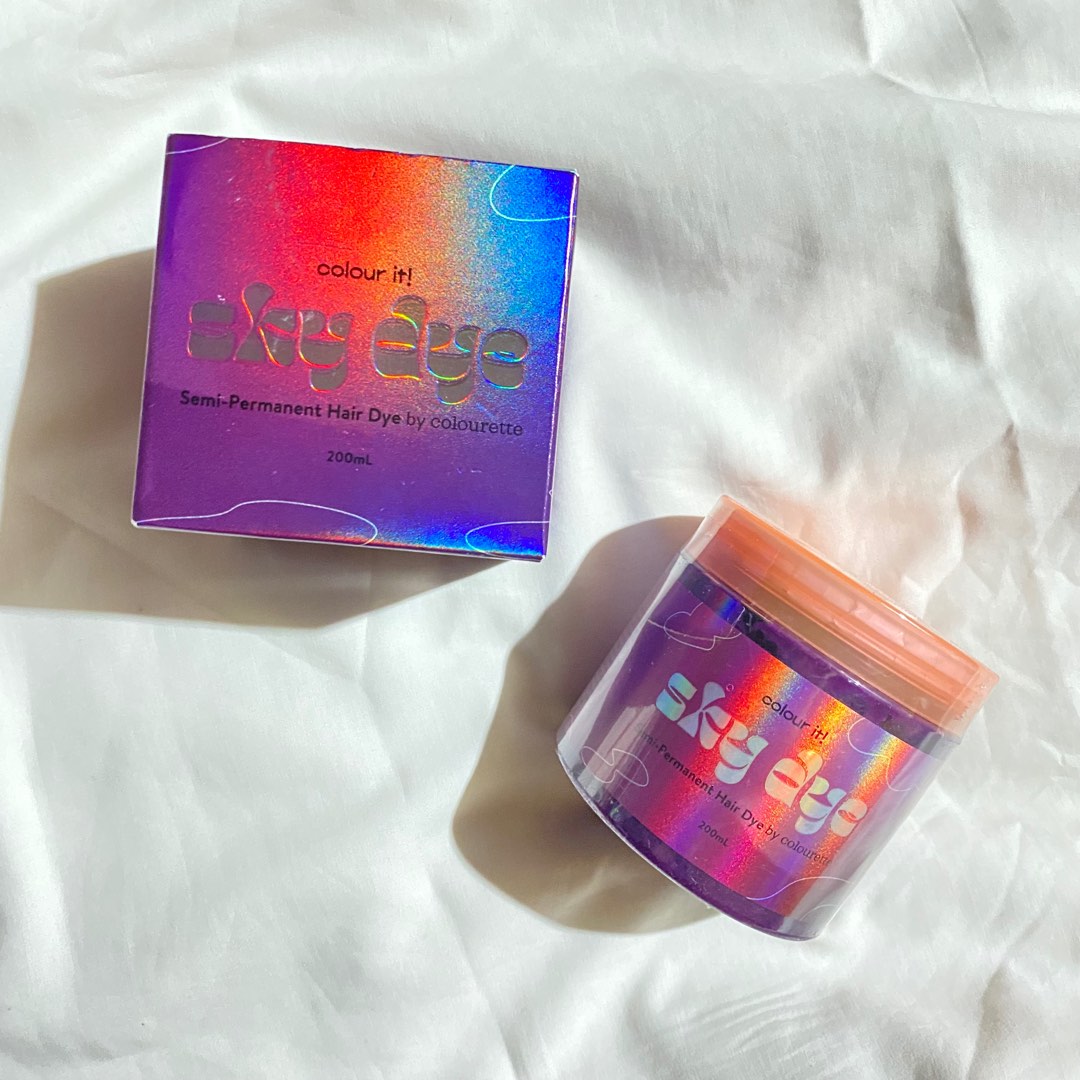 Colourette Sky Dye Semi-Permanent Hair Dye 200mL [Vibrant Berry ...