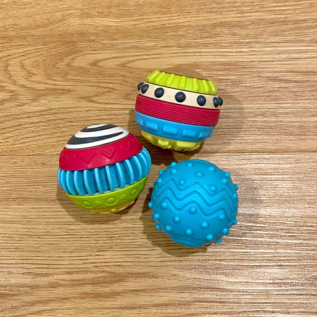 ELC Sensory Discovery Balls | Ball Mainan Teether Gigitan Edukasi ...