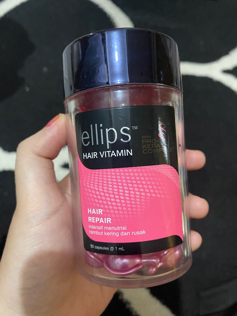 Ellips Hair Vitamin botol, Kesehatan & Kecantikan, Perawatan Rambut di ...
