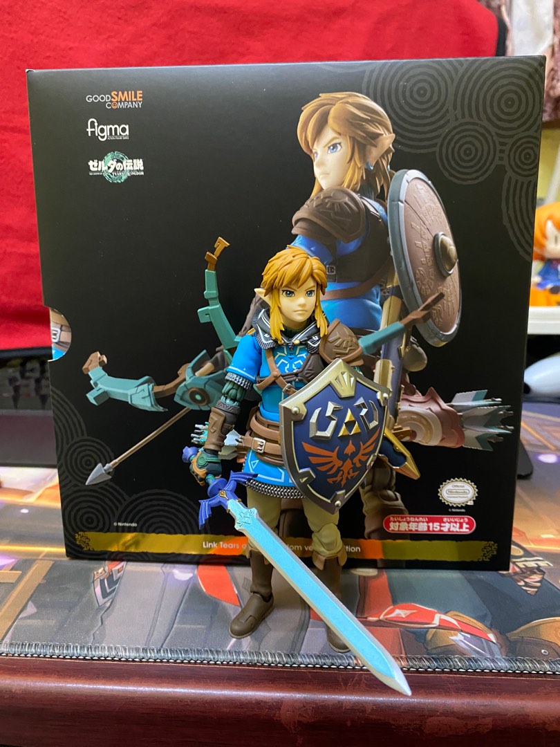 Figma DX 626 Link Legend of Zelda Tears of Kingdom, Hobbies & Toys ...