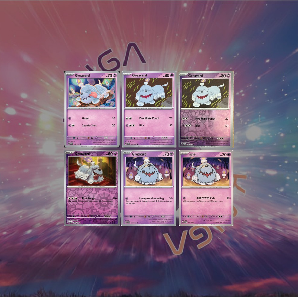 [Greavard ] Pokemon TCG Greavard Collection Card, Hobbies & Toys, Toys ...