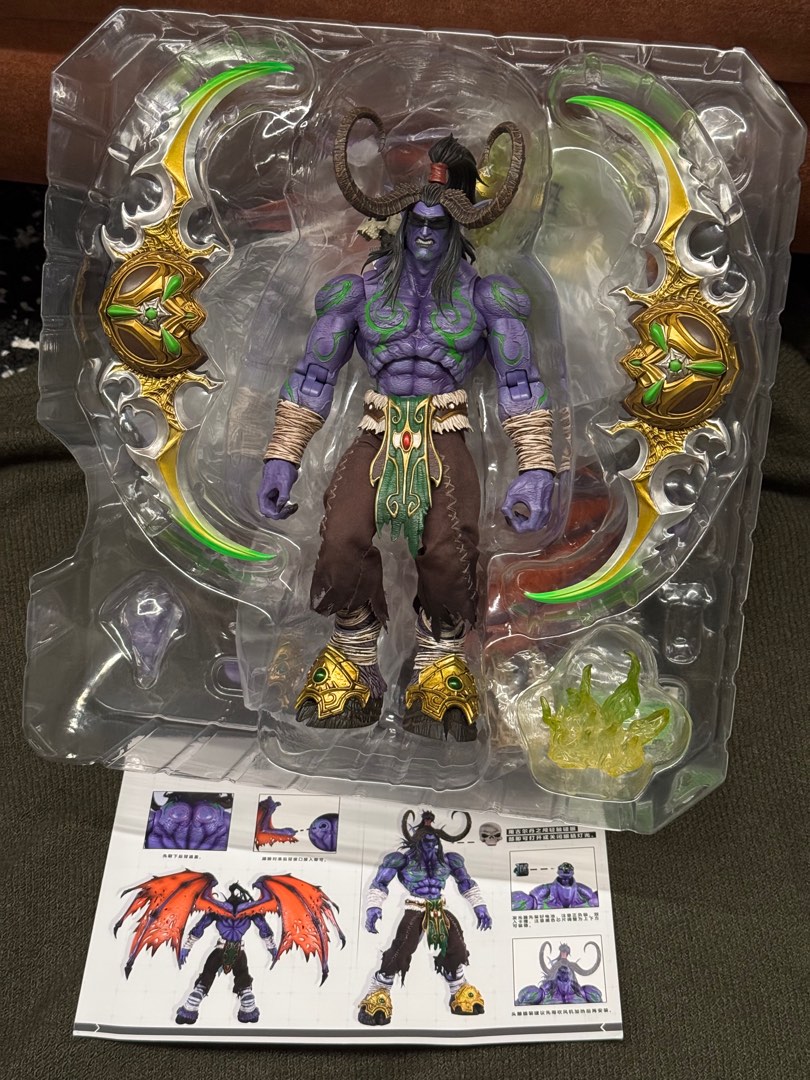 Hero Toys Illidan Stormrage 1/10 Scale Figure, Hobbies & Toys, Toys ...
