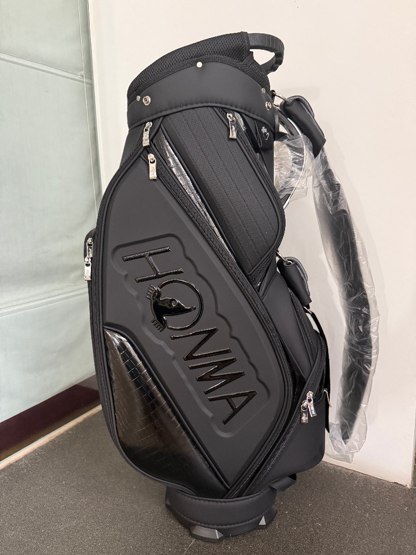 Honma CB-12406 Golf Cart Bag Black Brand New Unused, Sports Equipment, Sports & Games, Golf on ...