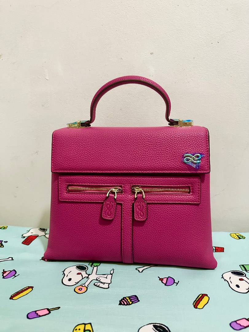 House of Little Bunny Clara PU Fuchsia, Women's Fashion, Bags & Wallets ...