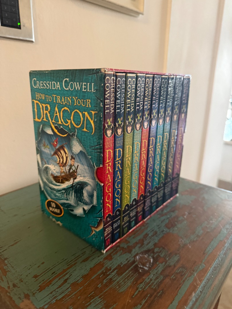 How to Train Your Dragon Box Set (10 Books), Hobbies & Toys, Books ...