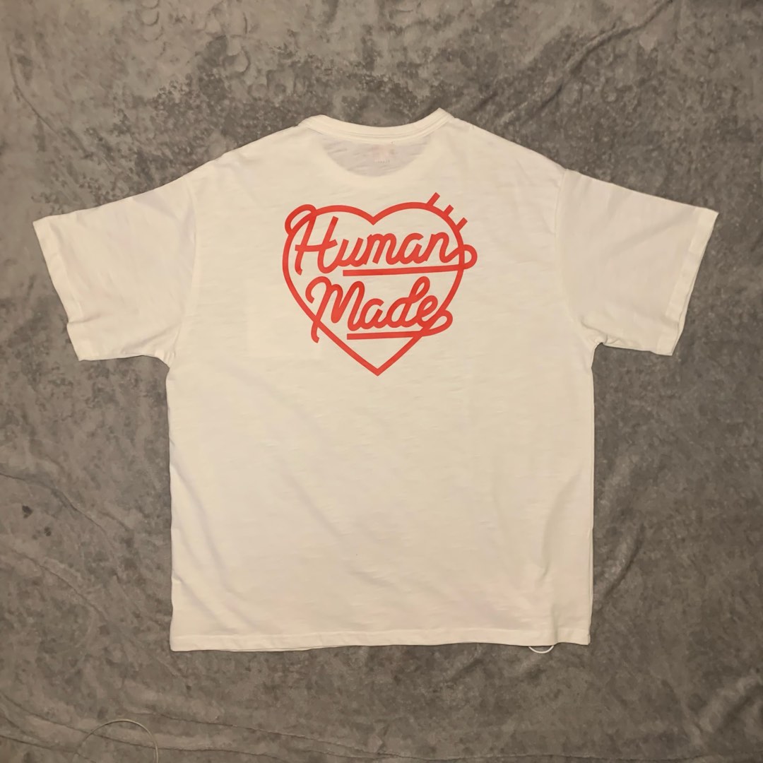 HUMAN MADE POCKET T-SHIRT 100% PURE COTTON, Men's Fashion, Tops & Sets ...