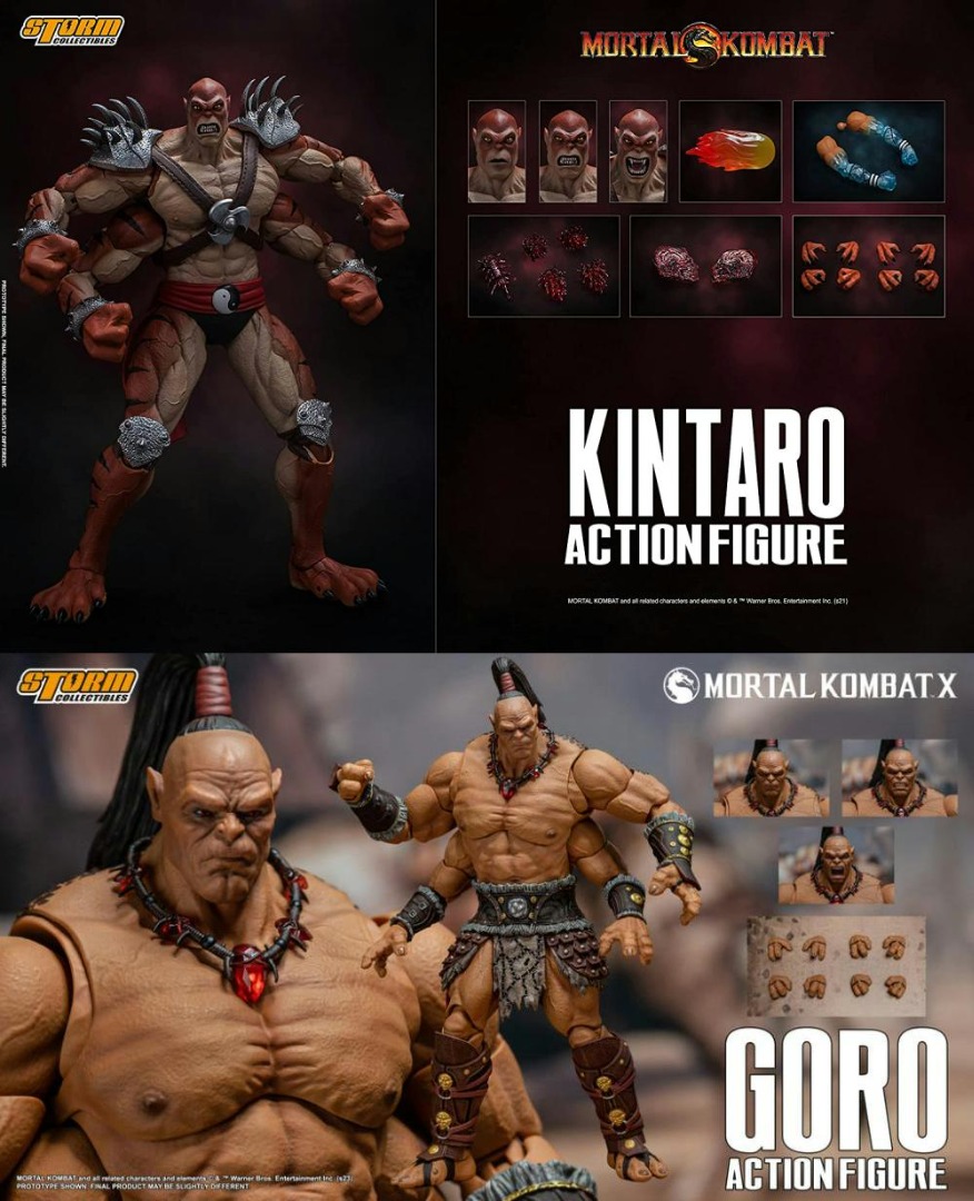 [In Hand, last piece, consignment] Storm Collectibles 1:12 Scale Mortal Kombat MK Kintaro and ...
