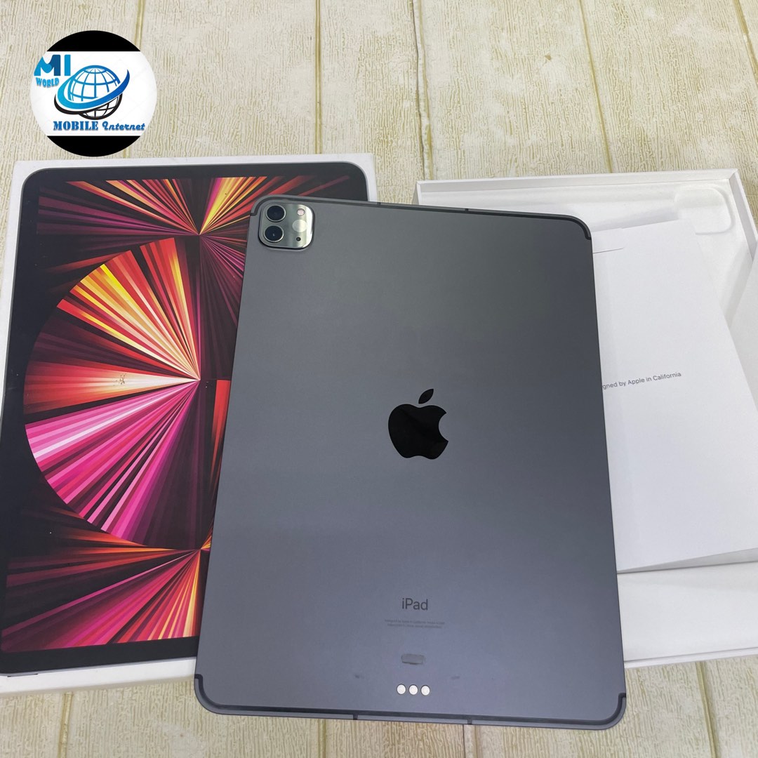 ipad pro M1 11-inc 256 celuler+wifi resmi ibox original, Telepon ...