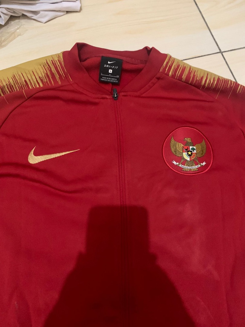 Jaket Nike Timnas Indonesia Original Second not Jersey, Fesyen Pria ...