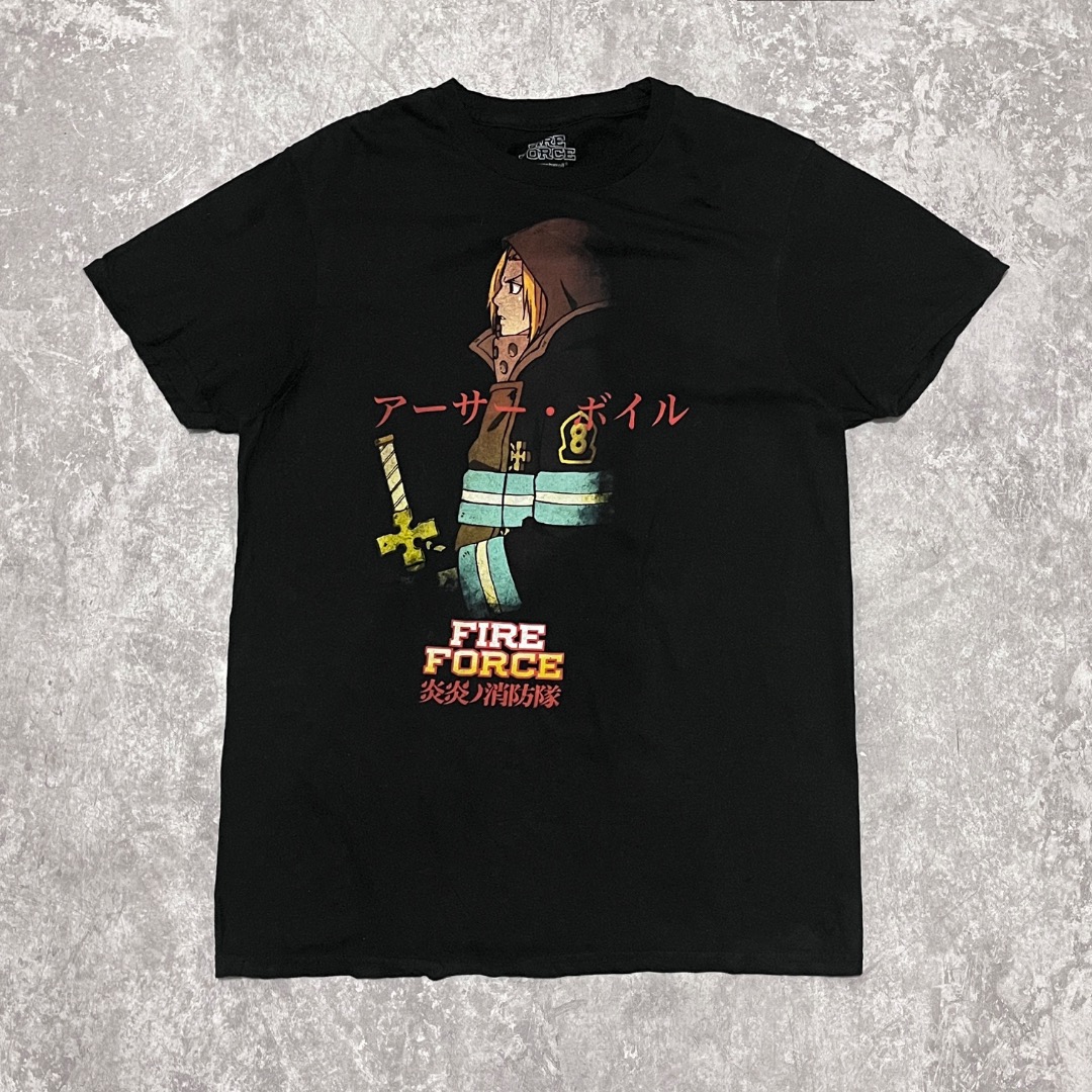 Kaos Anime Fire Force Official Merch, Fesyen Pria, Pakaian , Atasan di ...