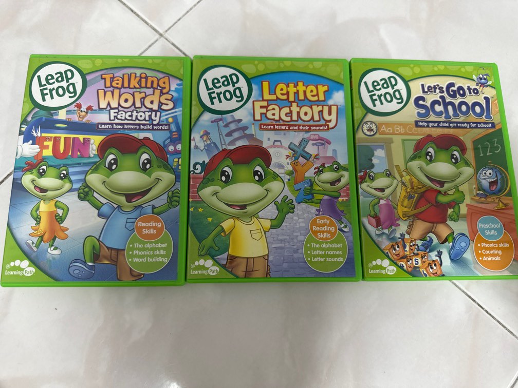 LeapFrog Letter Factory DVD (Brand New, Educational, Phonics) , Hobbies ...