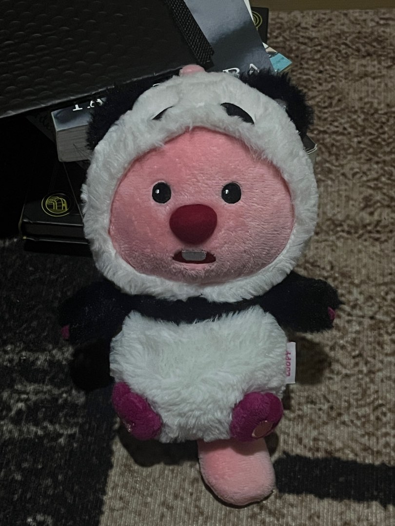 Loopy Panda Plushie, Hobbies & Toys, Toys & Games on Carousell