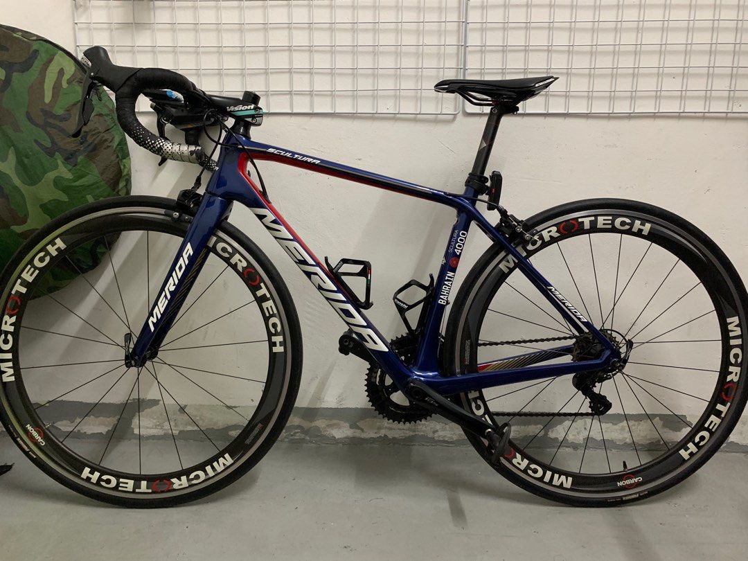 Merida Scultura 4000 Bahrain Team Carbon Roadbike, Sports Equipment ...