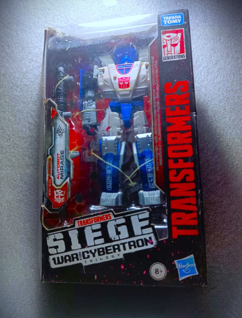 MISB SIEGE MIRAGE Hasbro Deluxe Class Autobot Transformers, Hobbies ...