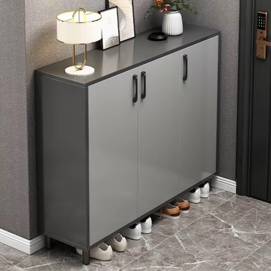 Modern Shoe Cabinet With Doors | Entrance Shoe Rack With Storage ...