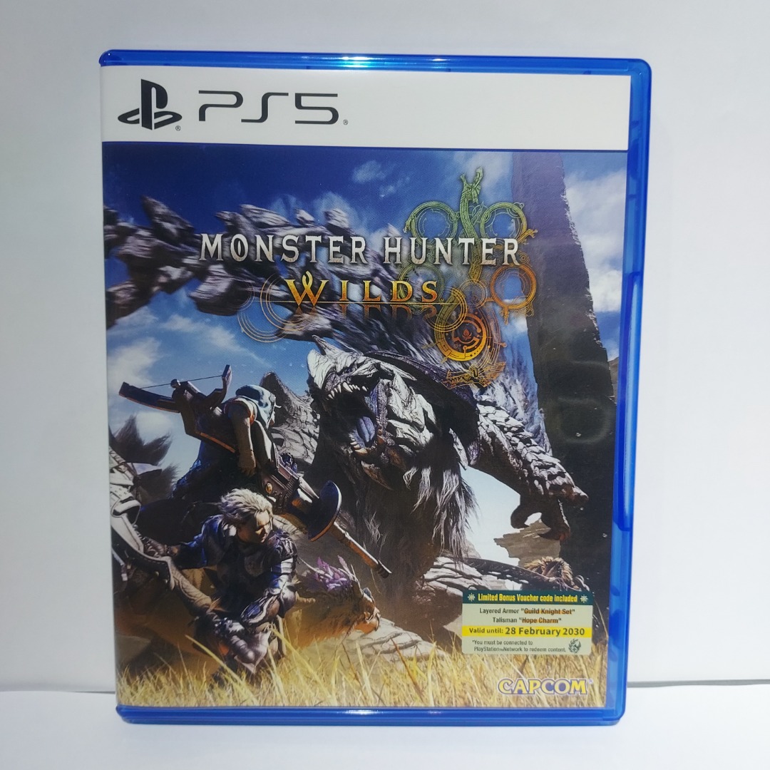 monster hunter wild ps5, Video Gaming, Video Games, PlayStation on ...