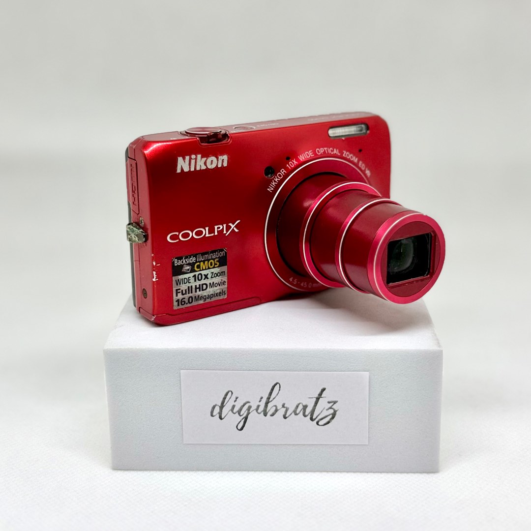 Nikon Coolpix S6100 Rare Digicam Digital Camera, Photography, Cameras ...