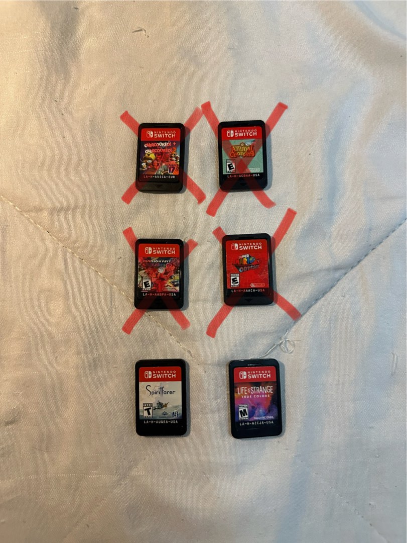 Nintendo Switch Games (Cart only) Spiritfarer & Life is Strange True ...