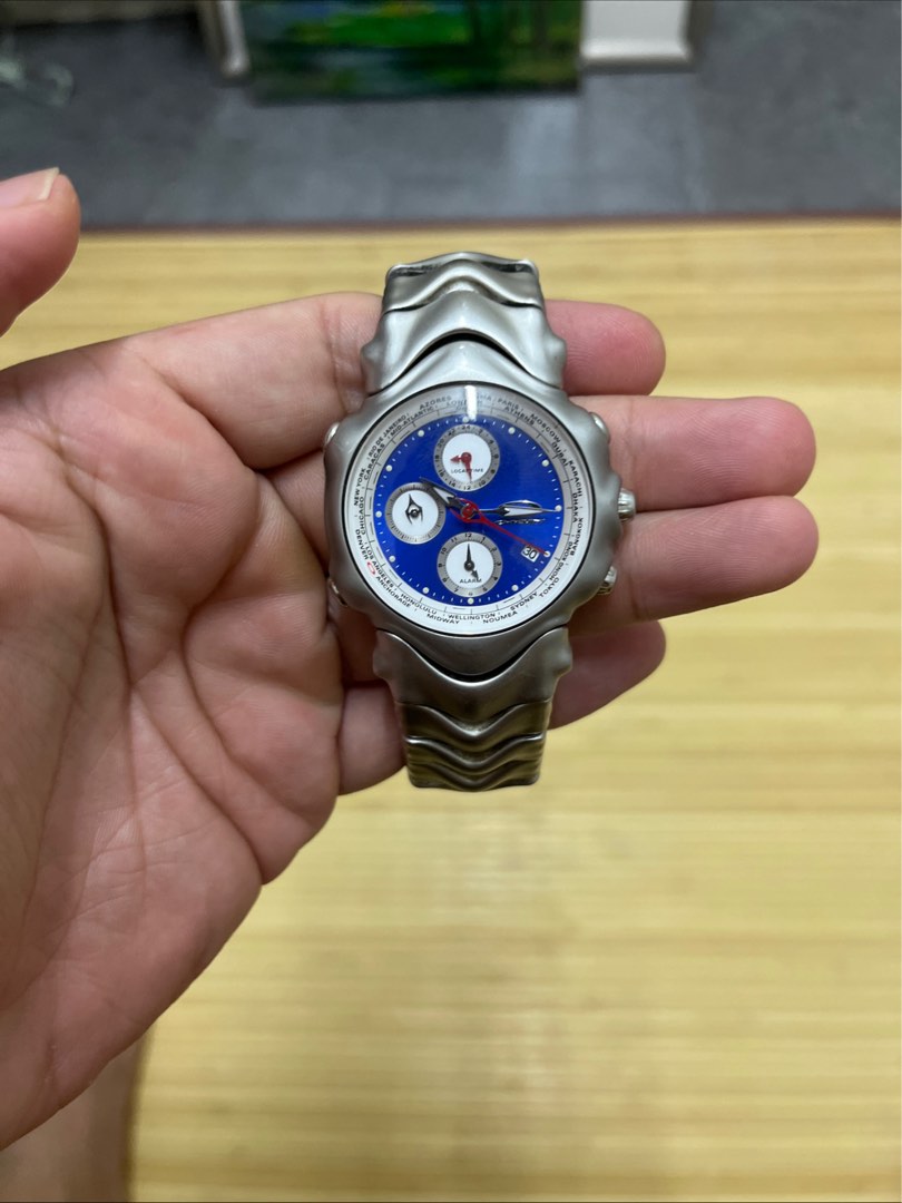Oakley GMT Blue, Men's Fashion, Watches & Accessories, Watches on Carousell