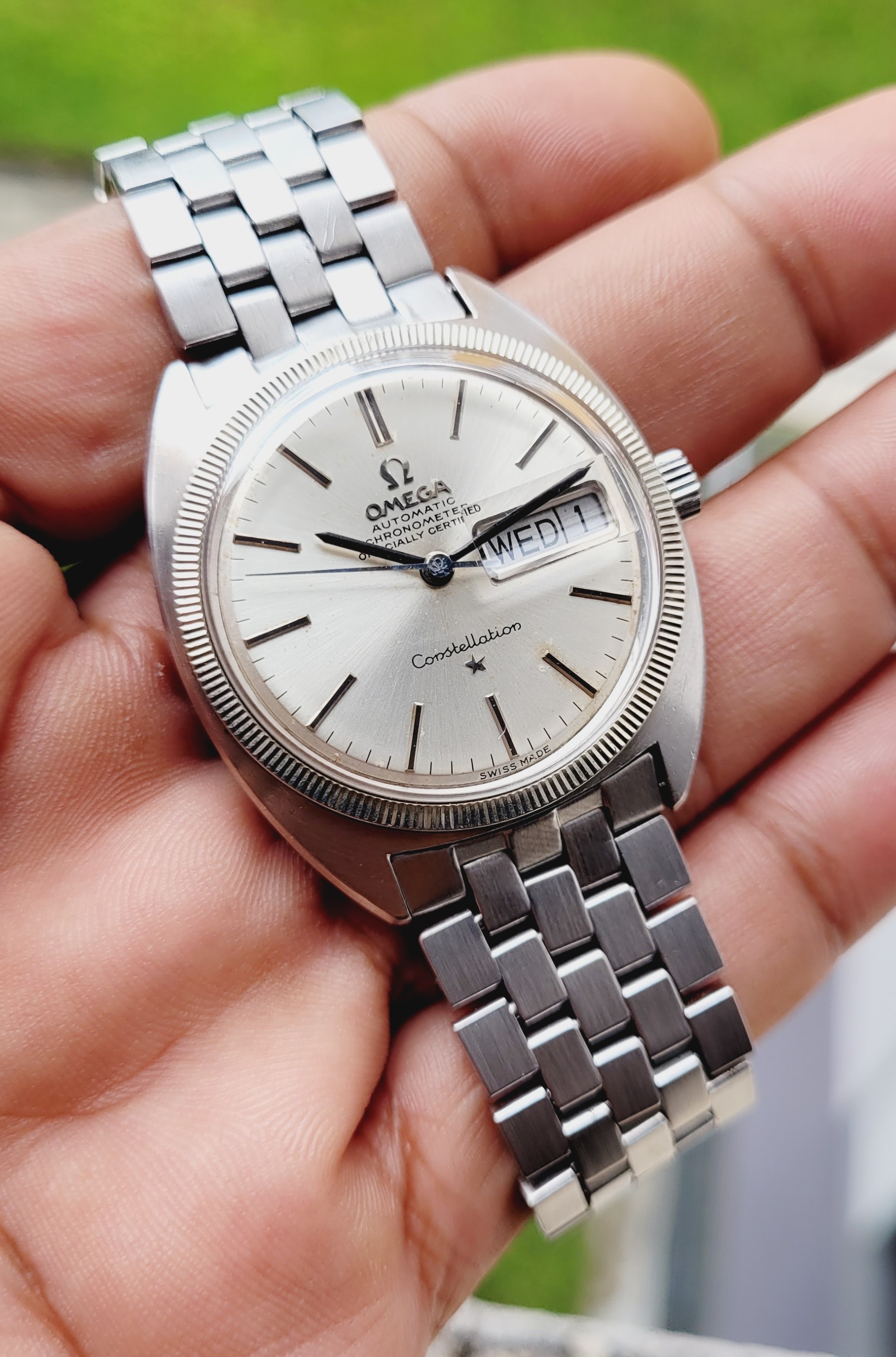 Omega Seamaster Constellation Chronometer 168.029 WG Bezel Ring, Luxury ...