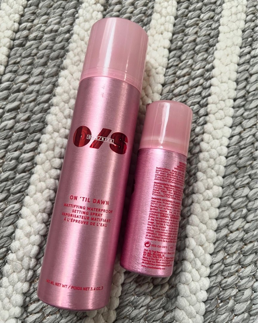One size on till dawn setting spray - with receipt , 美容＆個人護理, 健康及美容 ...