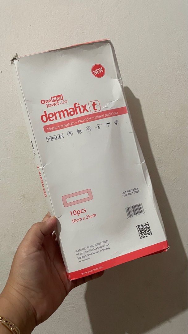 Onemed Dermafix T Plester Bekas Luka Caesar Anti Air 10x25 cm ...