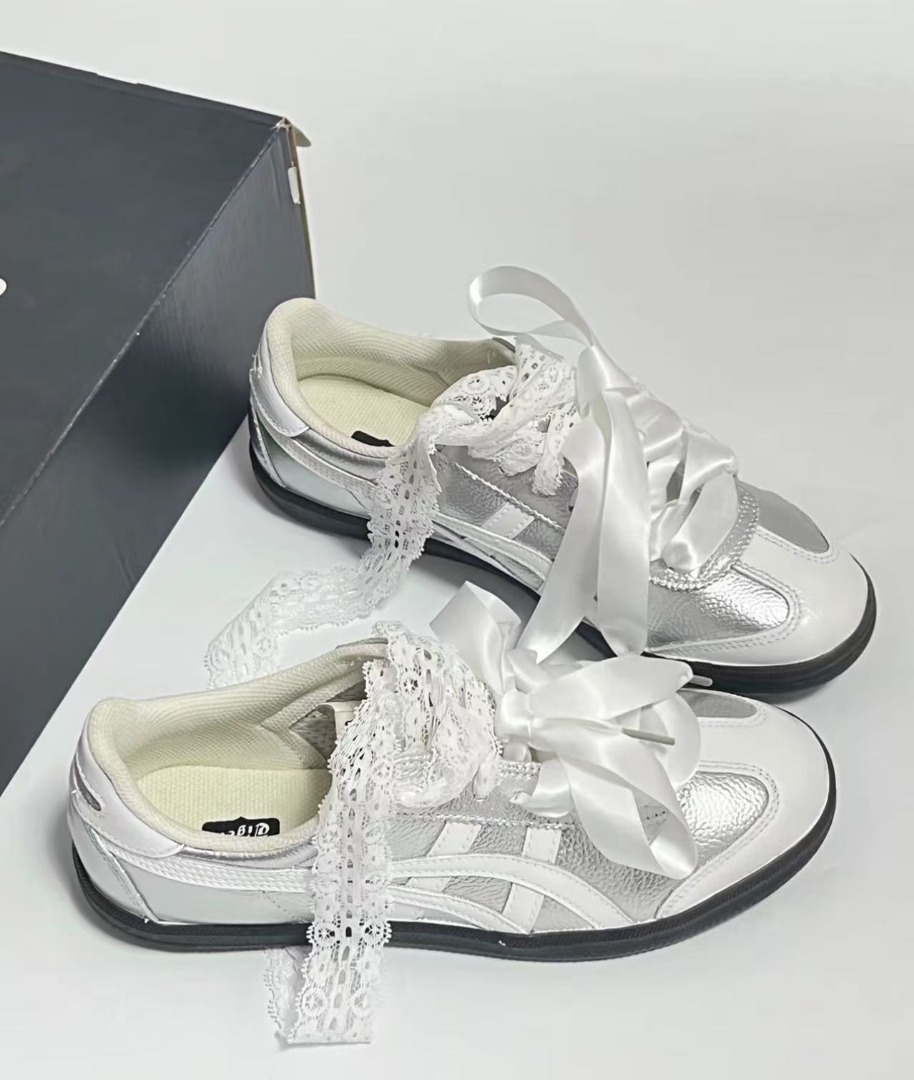 Onitsuka Tiger Tokuten Customized lace shoelaces, Women's Fashion ...