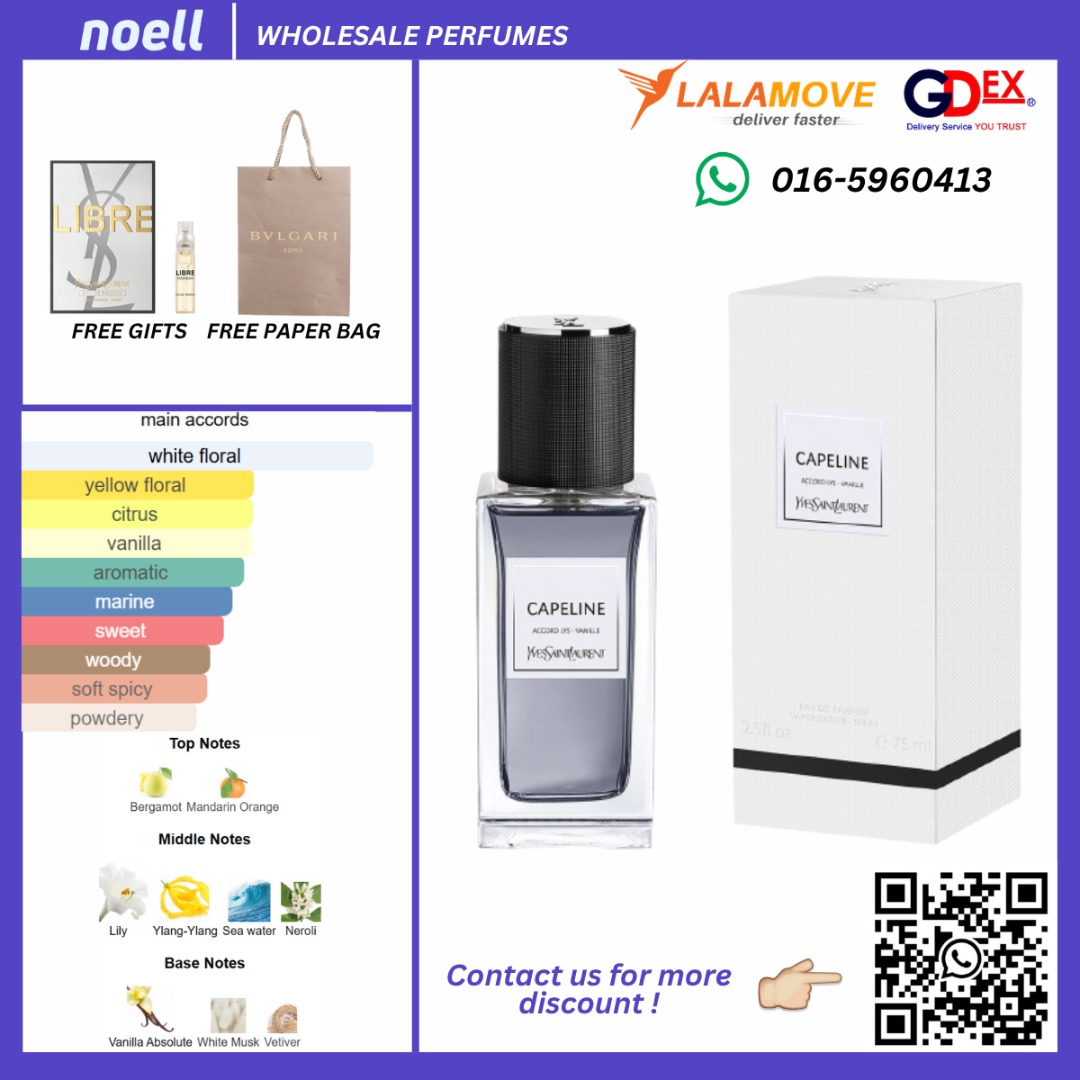 [ORIGINAL] AUTHENTIC READY STOCK YSL CAPELINE EDP 75ML PERFUME FOR ...