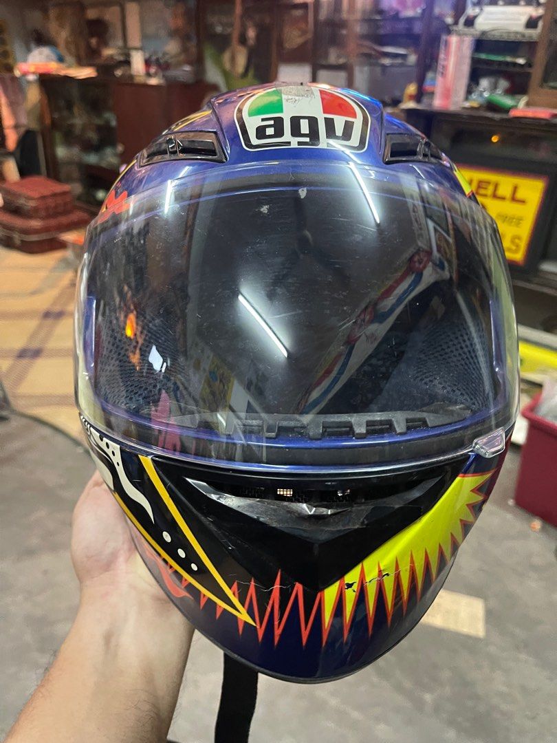 Original helmet agv k3, Auto Accessories on Carousell