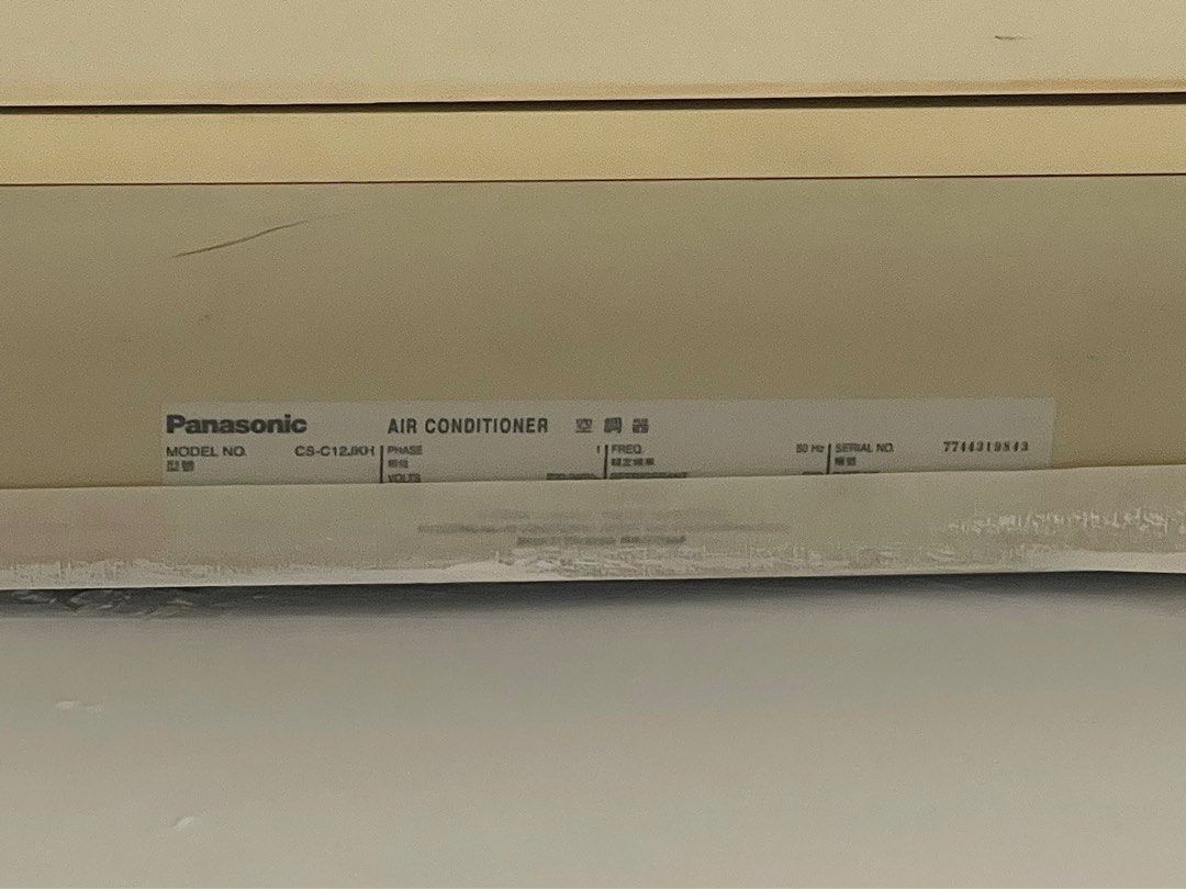 Panasonic Air Con 1.5hp, TV & Home Appliances, Air Conditioners ...