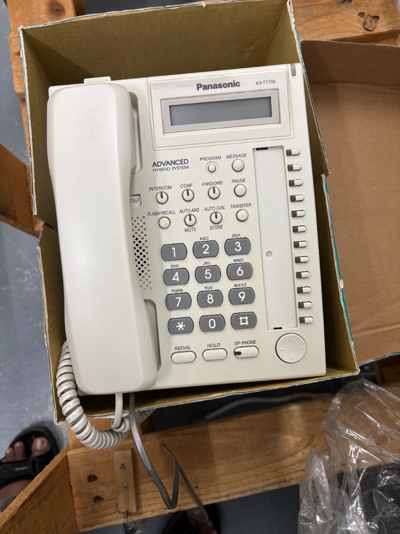 Panasonic KX-T7730 Office Phones x 3 sets, Computers & Tech, Office & Business Technology on ...