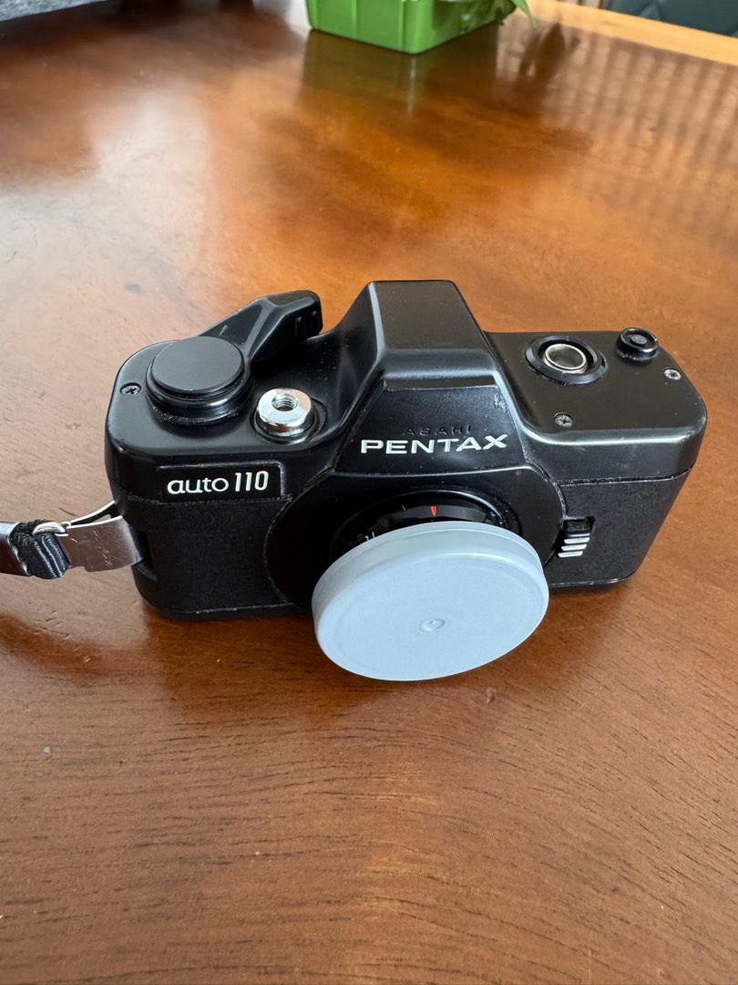 Pentax Auto 110 with Lens, Photography, Cameras on Carousell